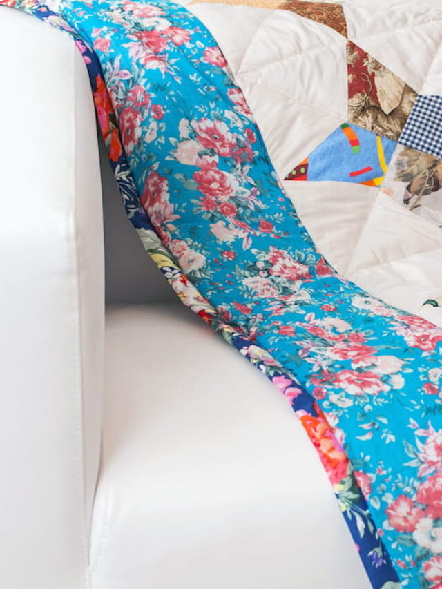How to Fold a Quilt for Display (11 Places to Display!) - Measure by ...